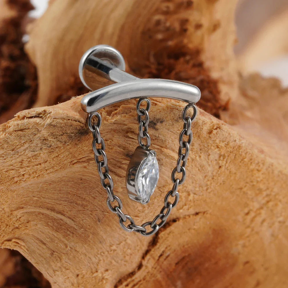 Floating Helix Jewelry - Hypoallergenic & Cute Floating Helix Earrings – Ashley Piercing Jewelry