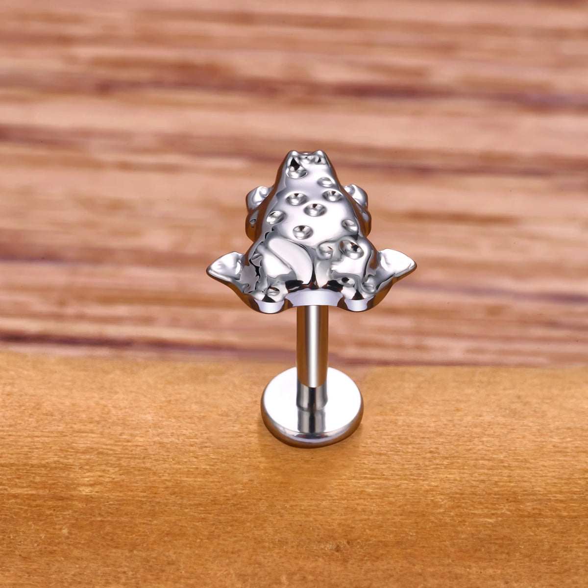 Frog nose stud frog stud earring titanium 16G cute nose studs – Ashley ...